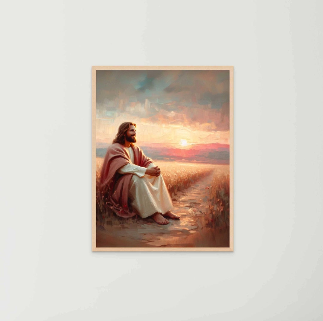 The Savior, Christian Wall Art, Jesus Christ Painting, LDS Art, Bible ...