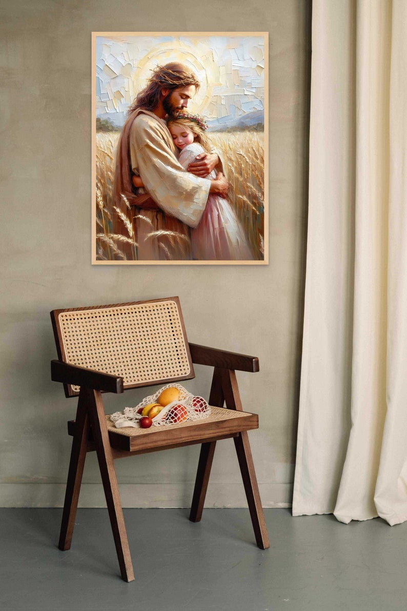 Happy Together, Christian Painting, Jesus and Girl Art, Jesus Picture ...