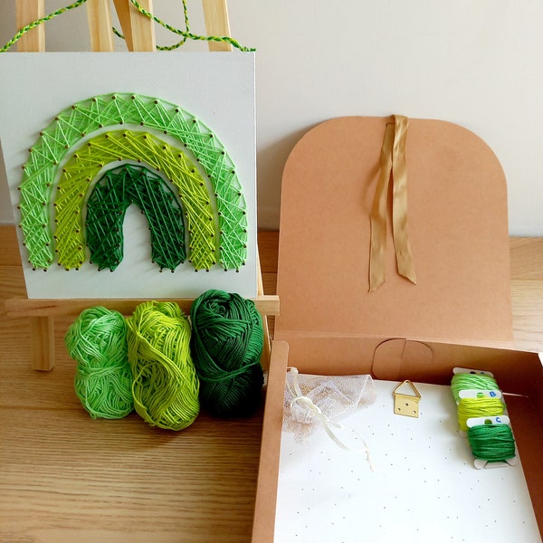 String Art Rainbow - Etsy