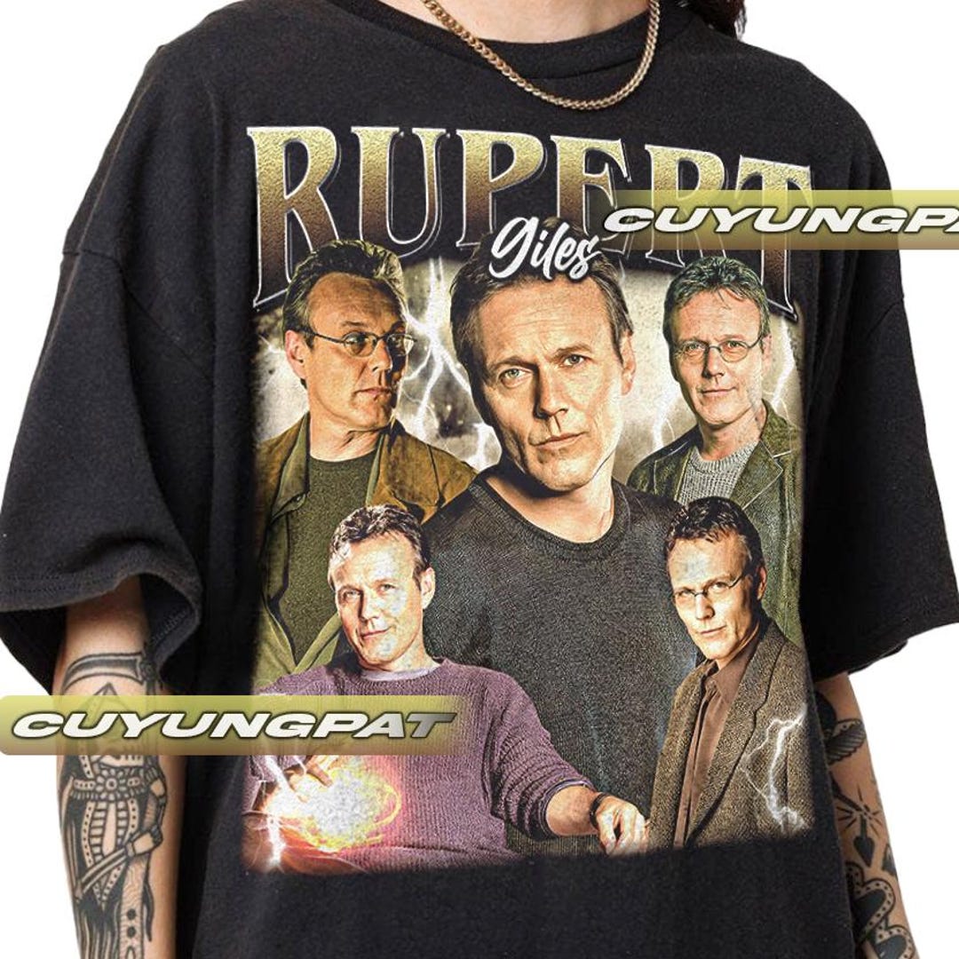 Rupert Giles Buffy the Vampire Slayer Vintage T-shirt, Gift for Woman ...