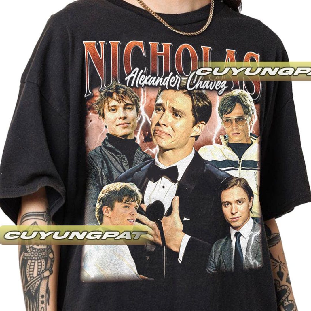 Nicholas Alexander Chavez American Actor Vintage T-shirt, Gift for ...