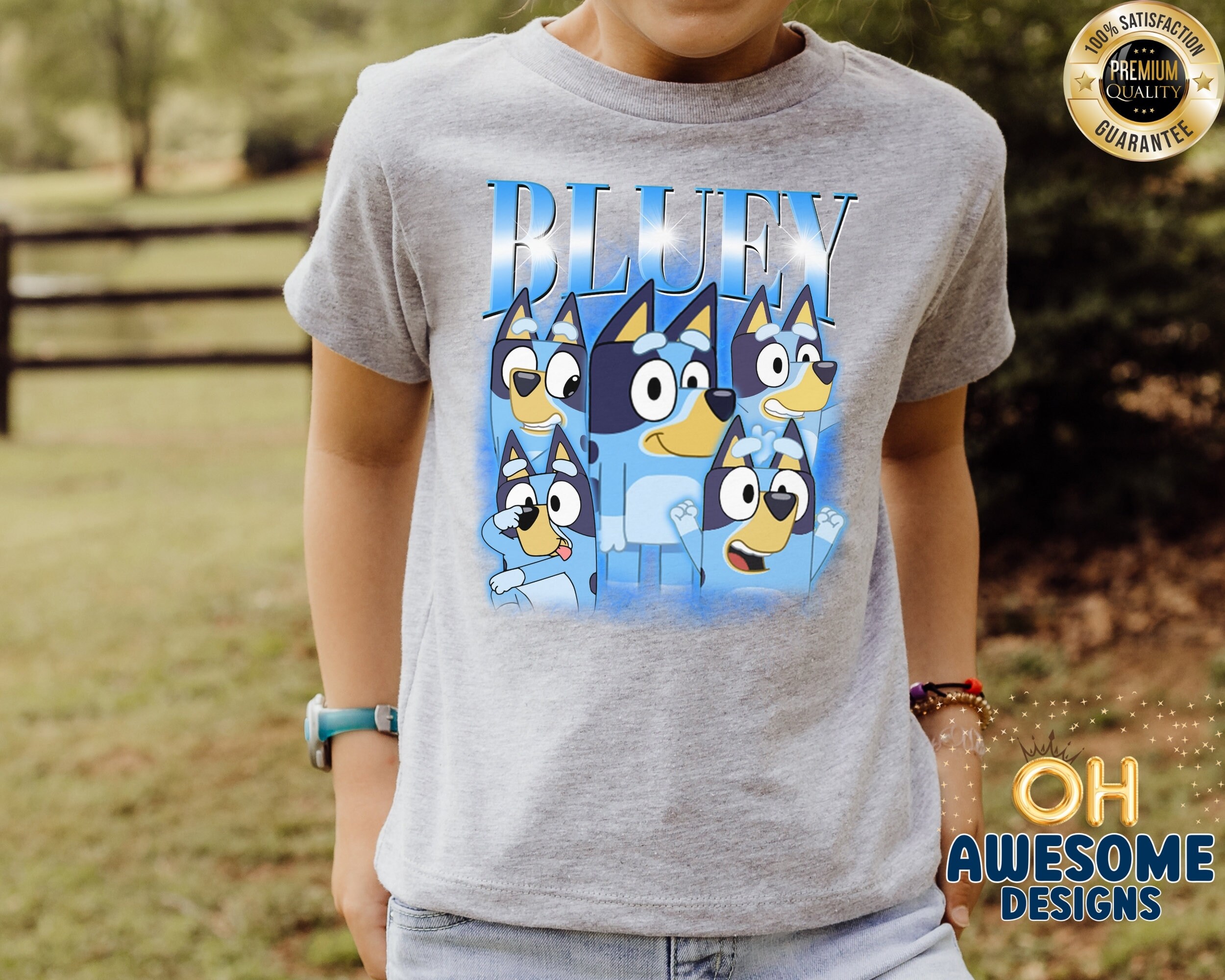 Bluey Bootleg Birthday Shirt Bluey Bootleg Shirts Bluey Toddler Shirt ...