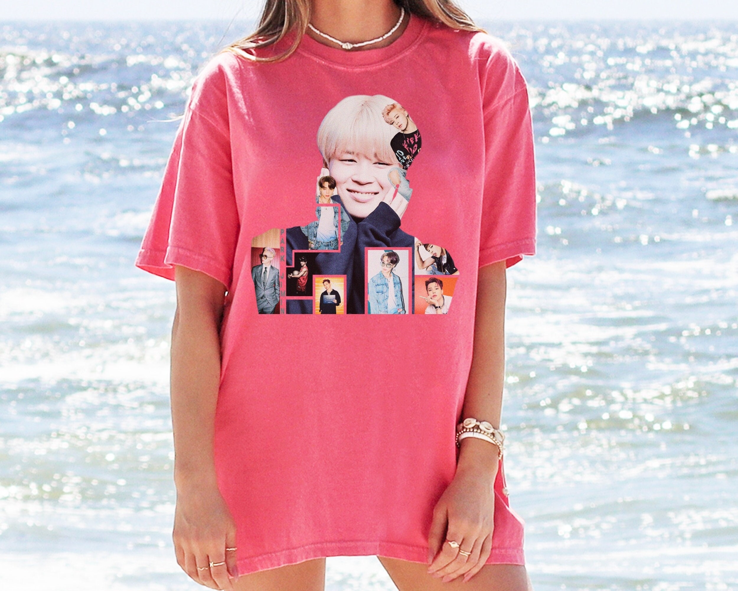 Bts Jimin Cute Army Tshirt, Bts Merch Park Jimin Tee, Bts Shirt ...