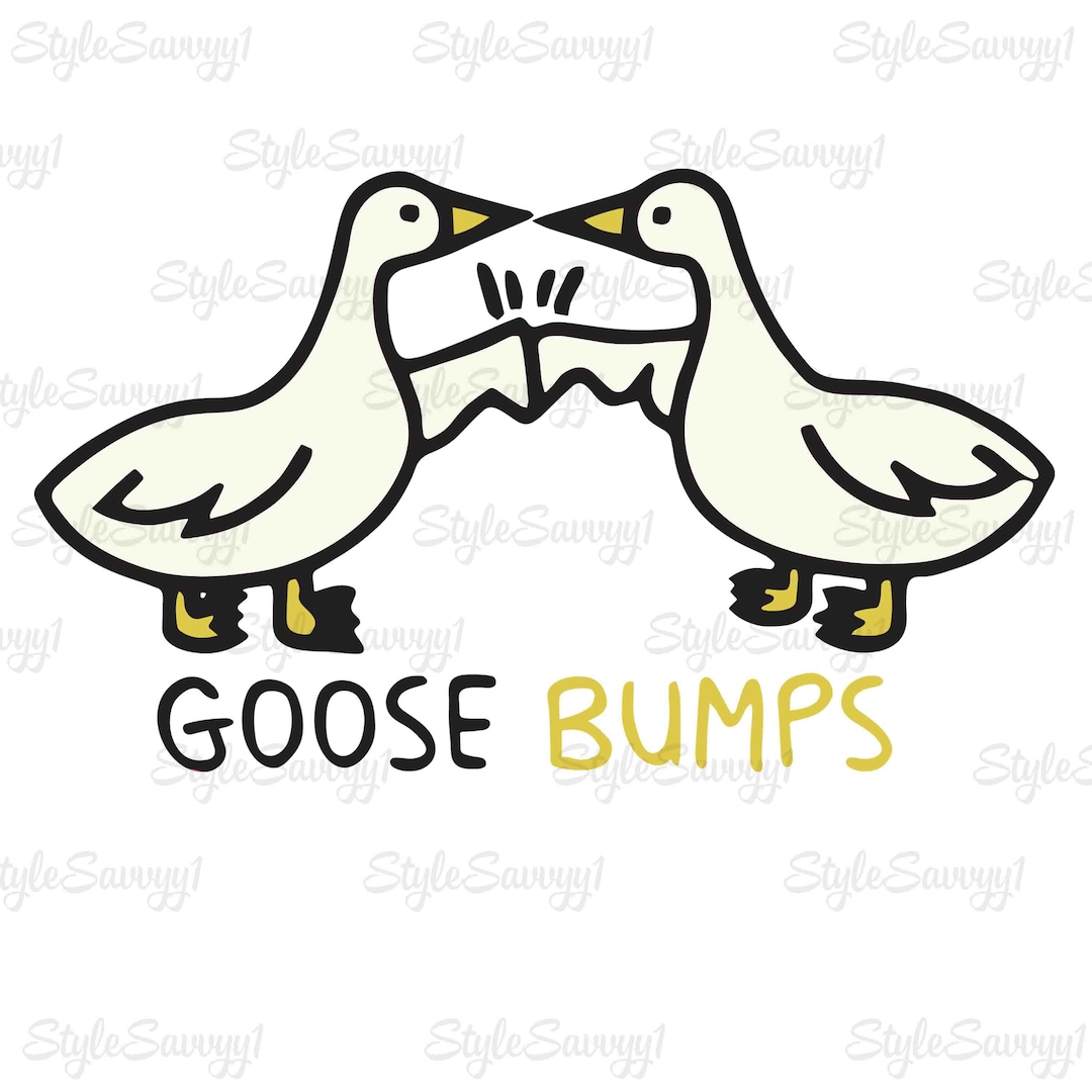 Goosebumps PNG, Goosebumps Digital Download, Goosebumps Meme Png T ...