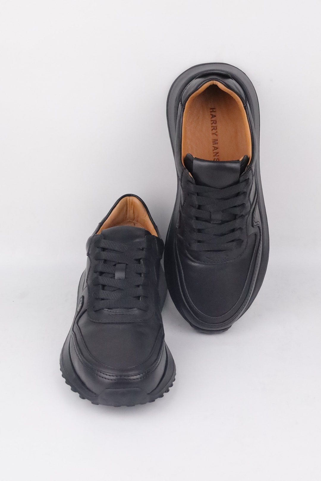 Genuine Leather Sneakers, Handmade Leather Sneakers, Sneaker, Genuine ...