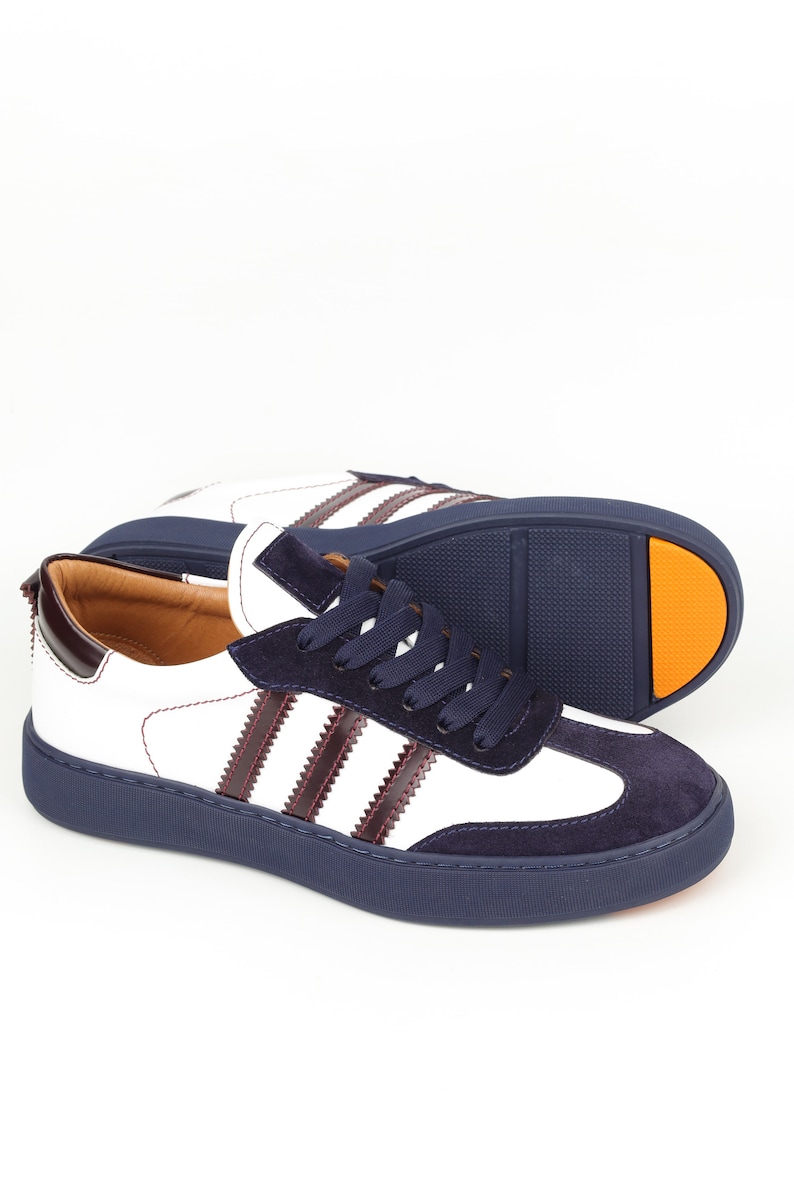 Handmade Leather Sneakers, Handmade Sneaker Parent, Genuine Leather ...