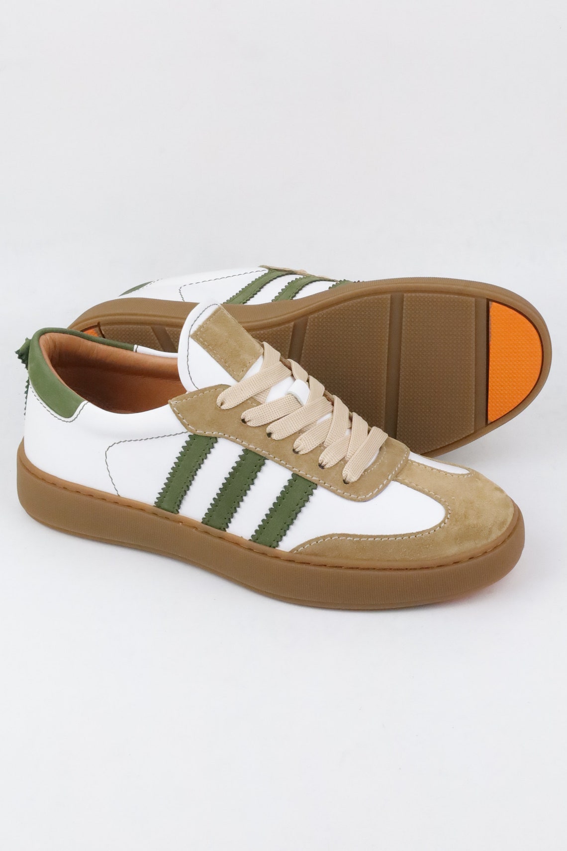 Handmade Leather Sneakers, Handmade Sneaker Parent, Genuine Leather ...