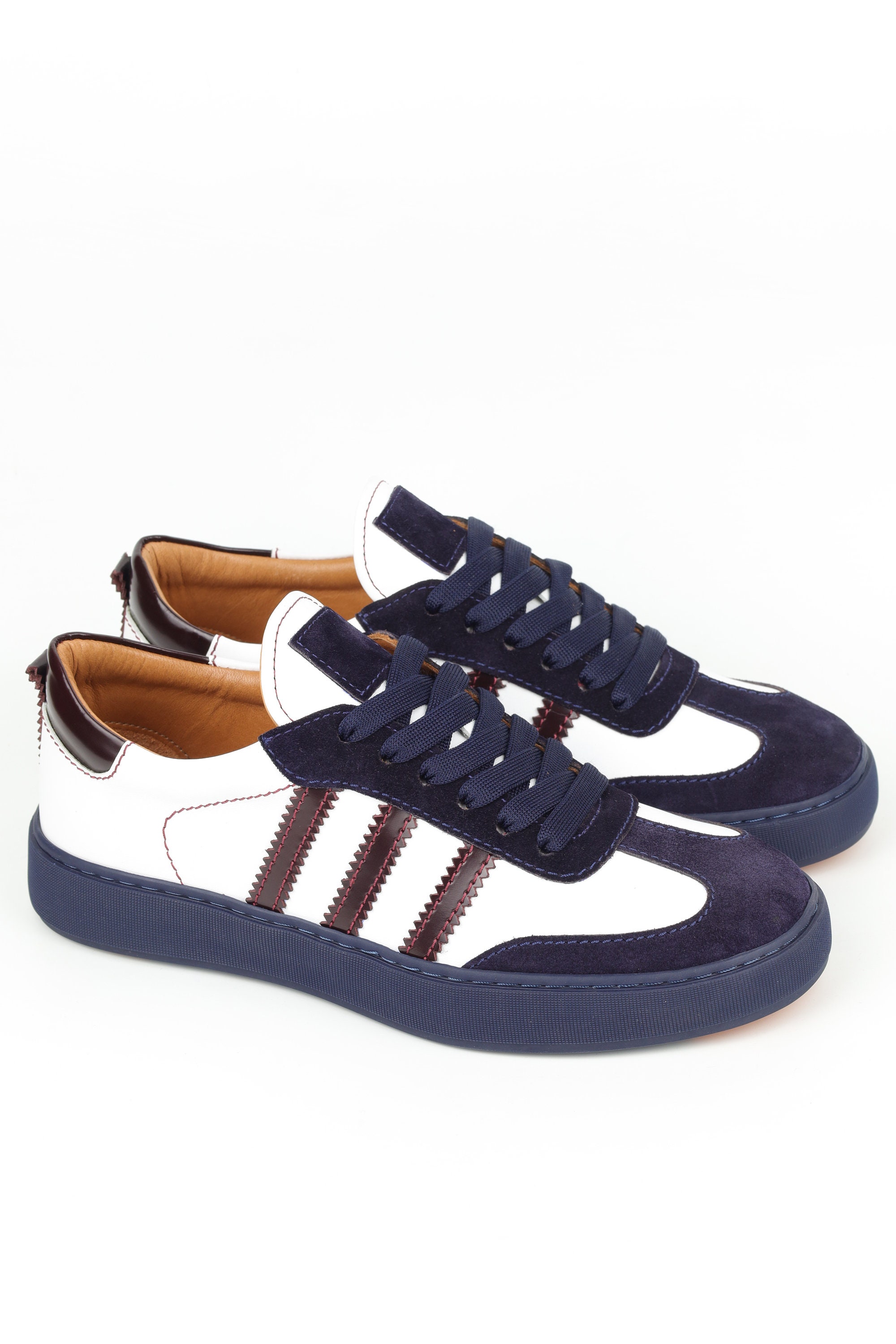 Handmade Leather Sneakers, Handmade Sneaker Parent, Genuine Leather ...