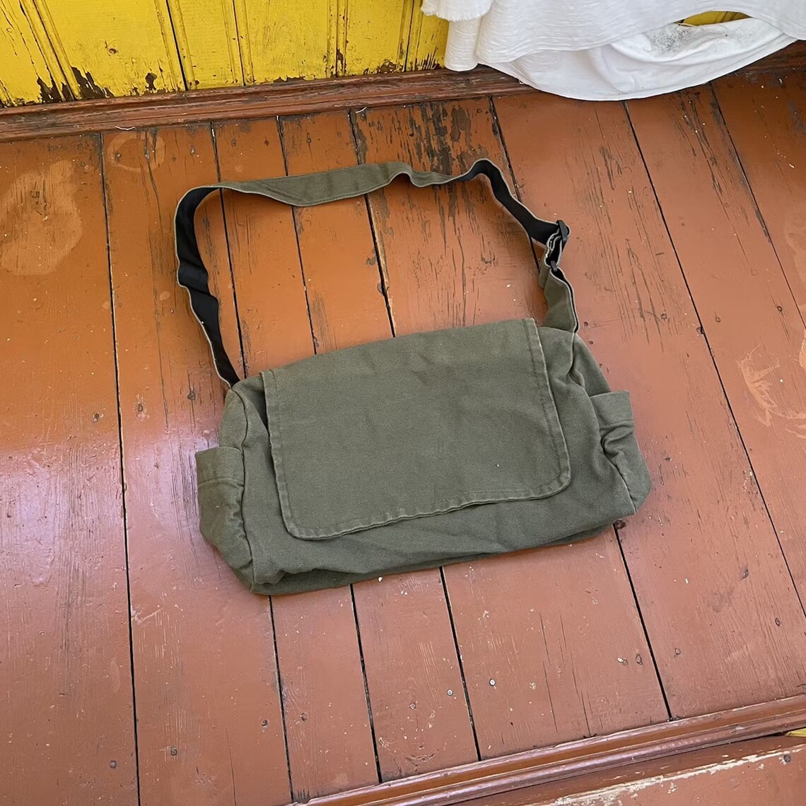 Sling Crossbody Bag Y2k Japanese Style Faded Distressed - Etsy