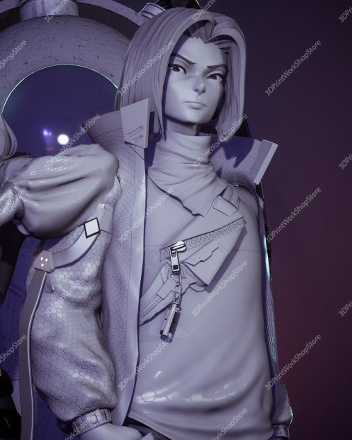 Android 18 STL File High Quality 3D Model Printer Model Action Figure ...