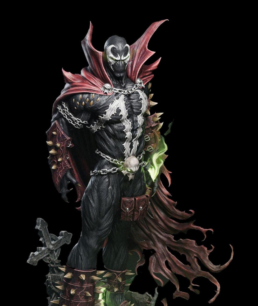 Spawn High Quality STL File 3D Model Printer Model Action Figure Comic ...