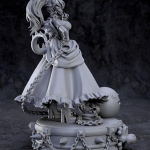 Bowsette STL File High Quality 3D Model Printer Model Action Figure ...