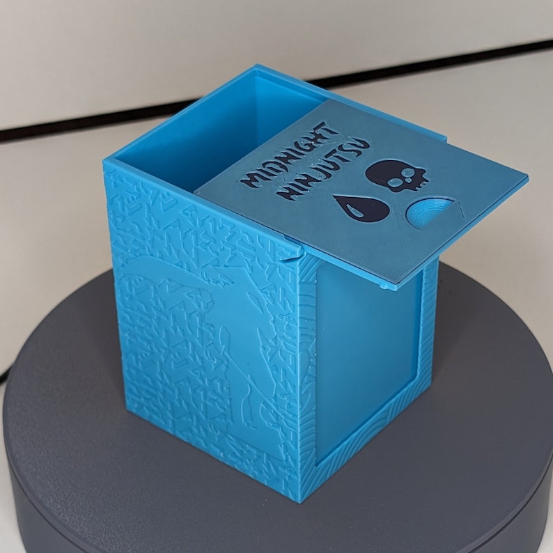 STL Files - Deck Box 100 Cards - Magic the Gathering TCG - Ninja Theme ...