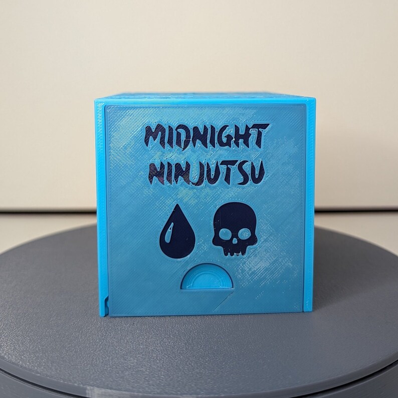 STL Files - Deck Box 100 Cards - Magic the Gathering TCG - Ninja Theme ...