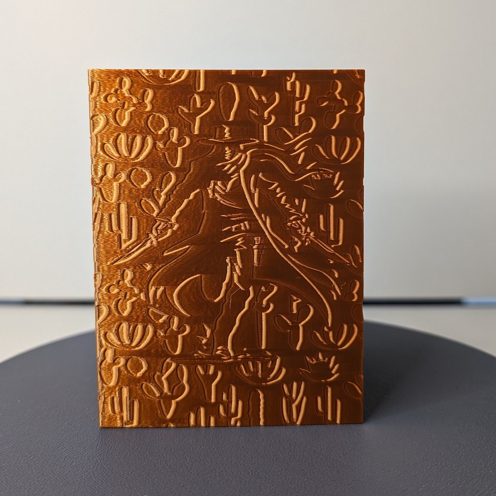 STL FILE ONLY | Outlaws Deck Box | 3D Printer Model | Thunder Junction ...