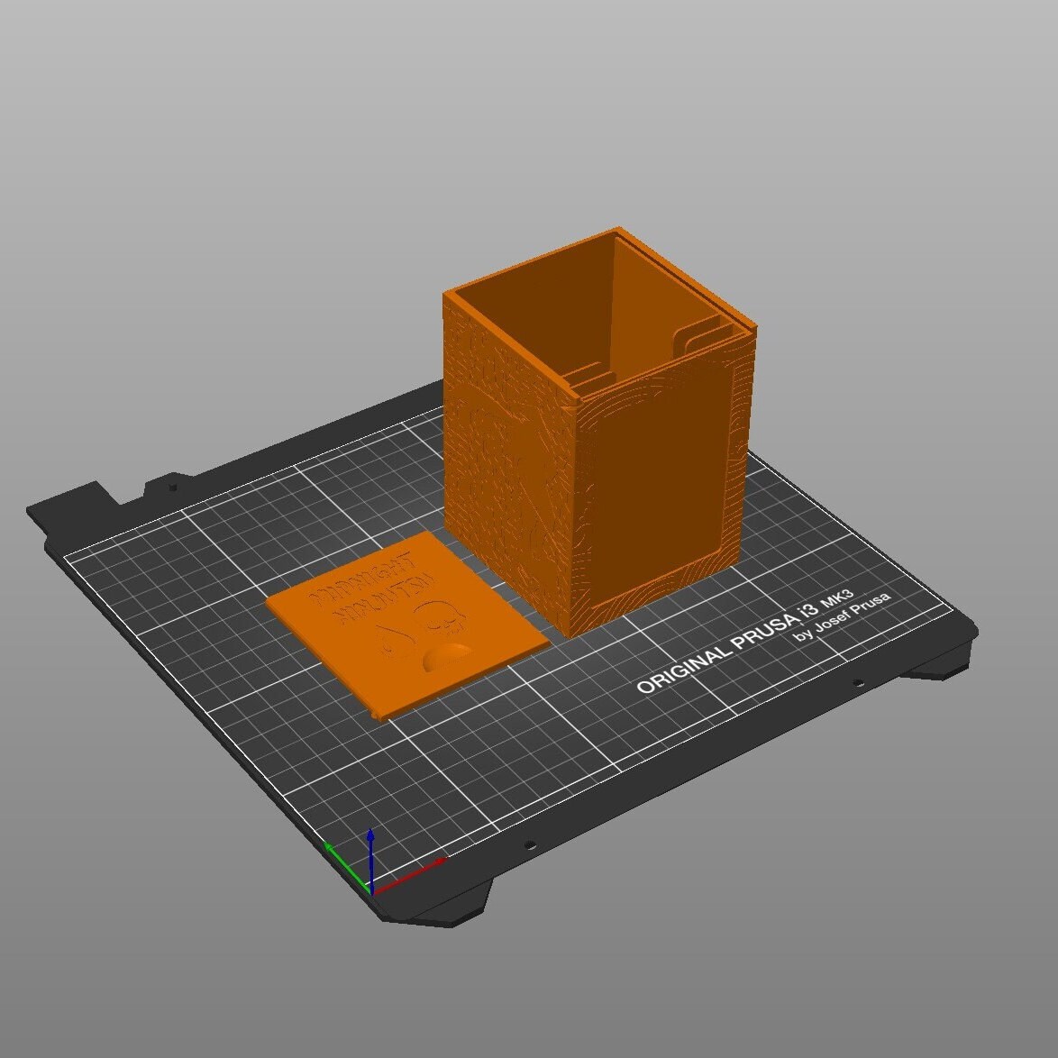 STL Files - Deck Box 100 Cards - Magic the Gathering TCG - Ninja Theme ...