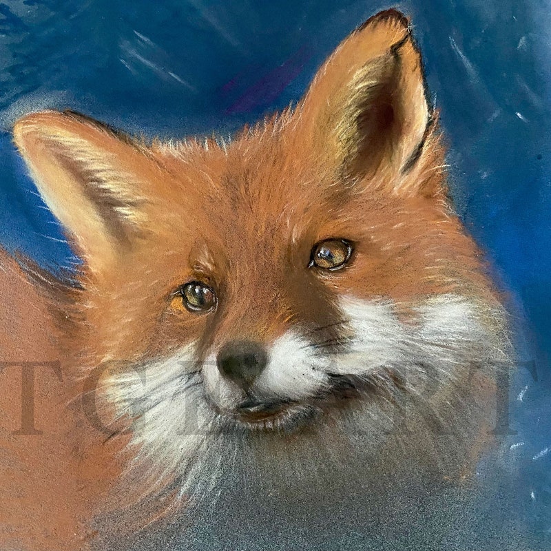 Dessin Pastel - Etsy