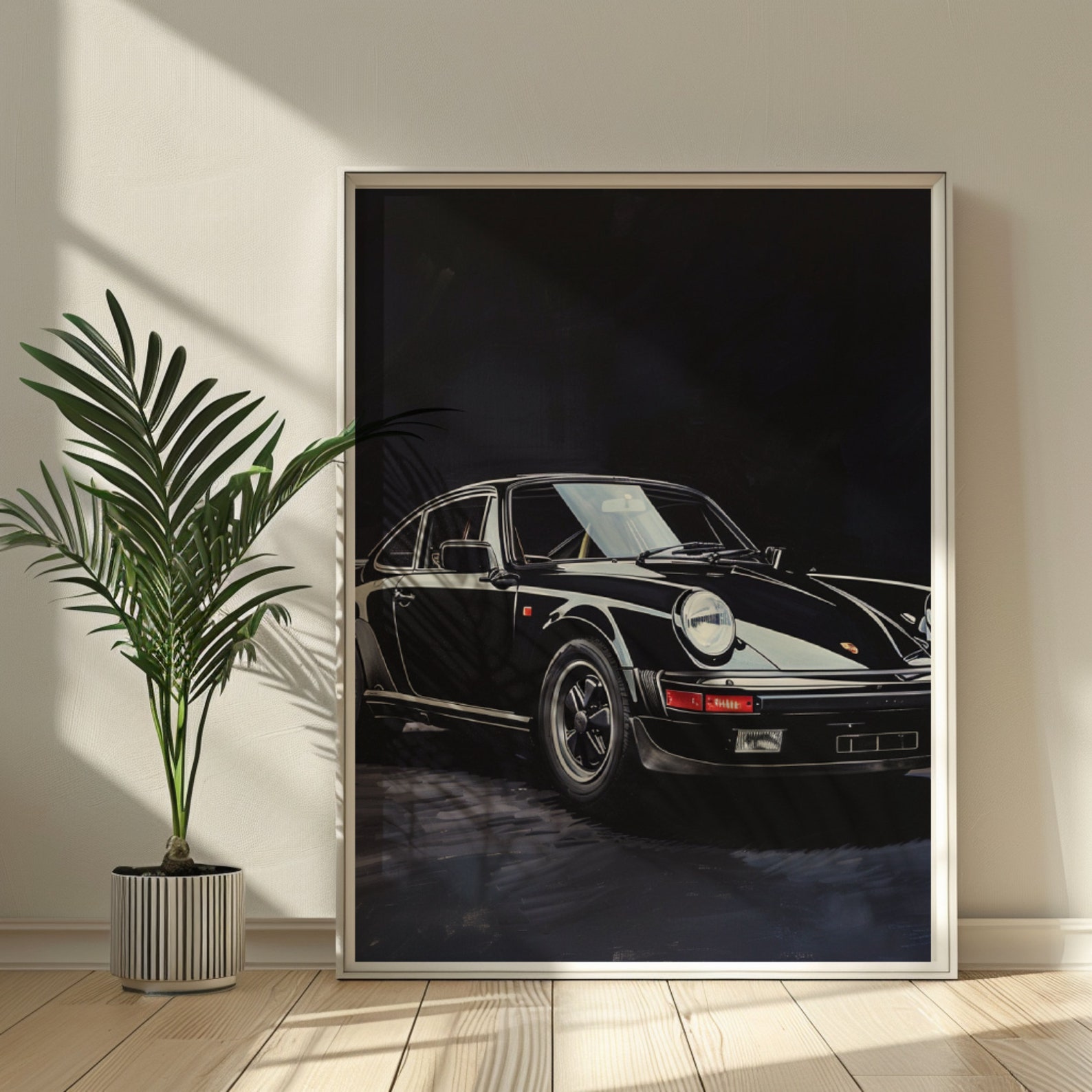 The Porsche 964 - Contemporary Art Print Poster - Etsy