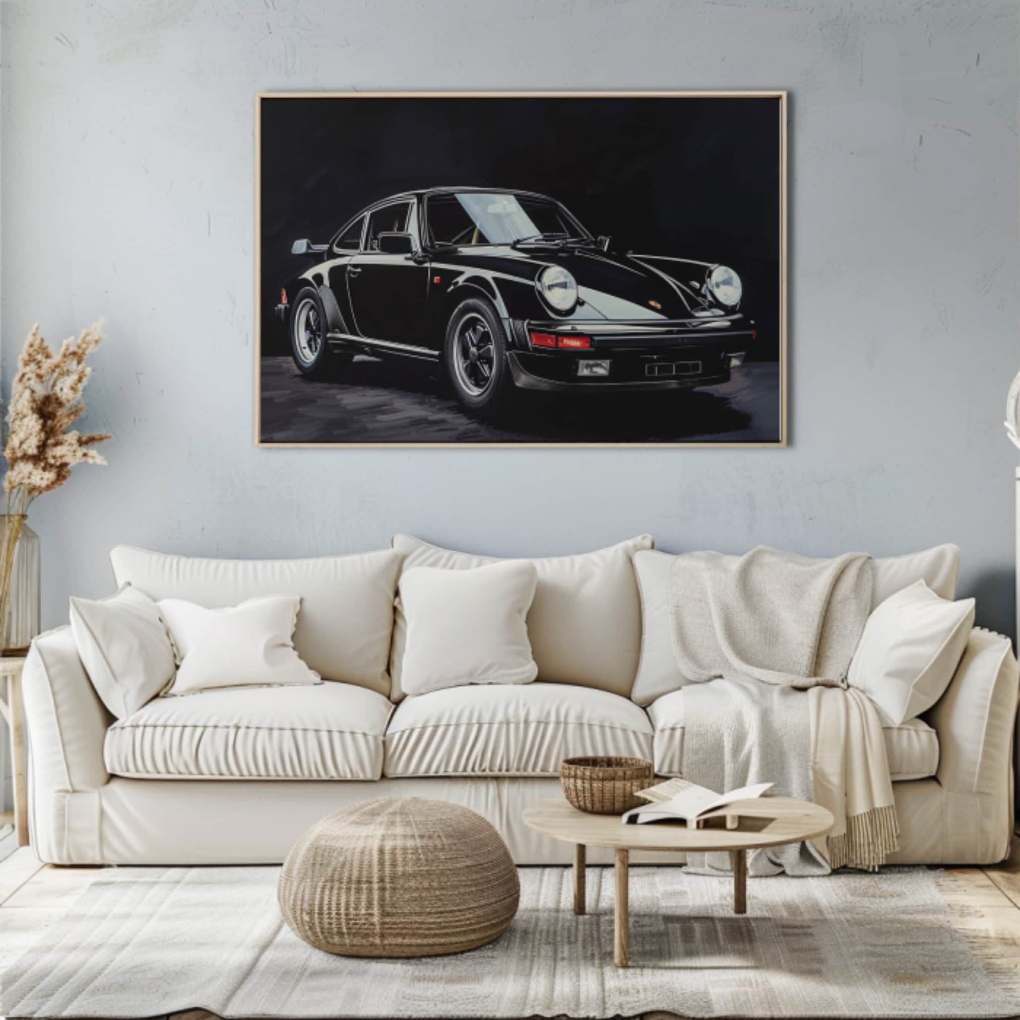 The Porsche 964 - Contemporary Art Print Poster - Etsy