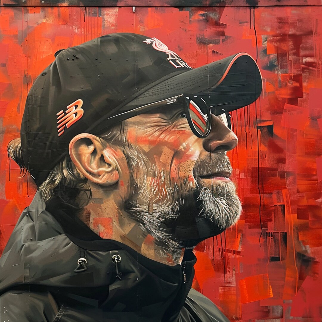 Jurgen Klopp Mural Contemporary Art Print Poster - Etsy UK