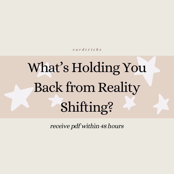Reality Shifting - Etsy