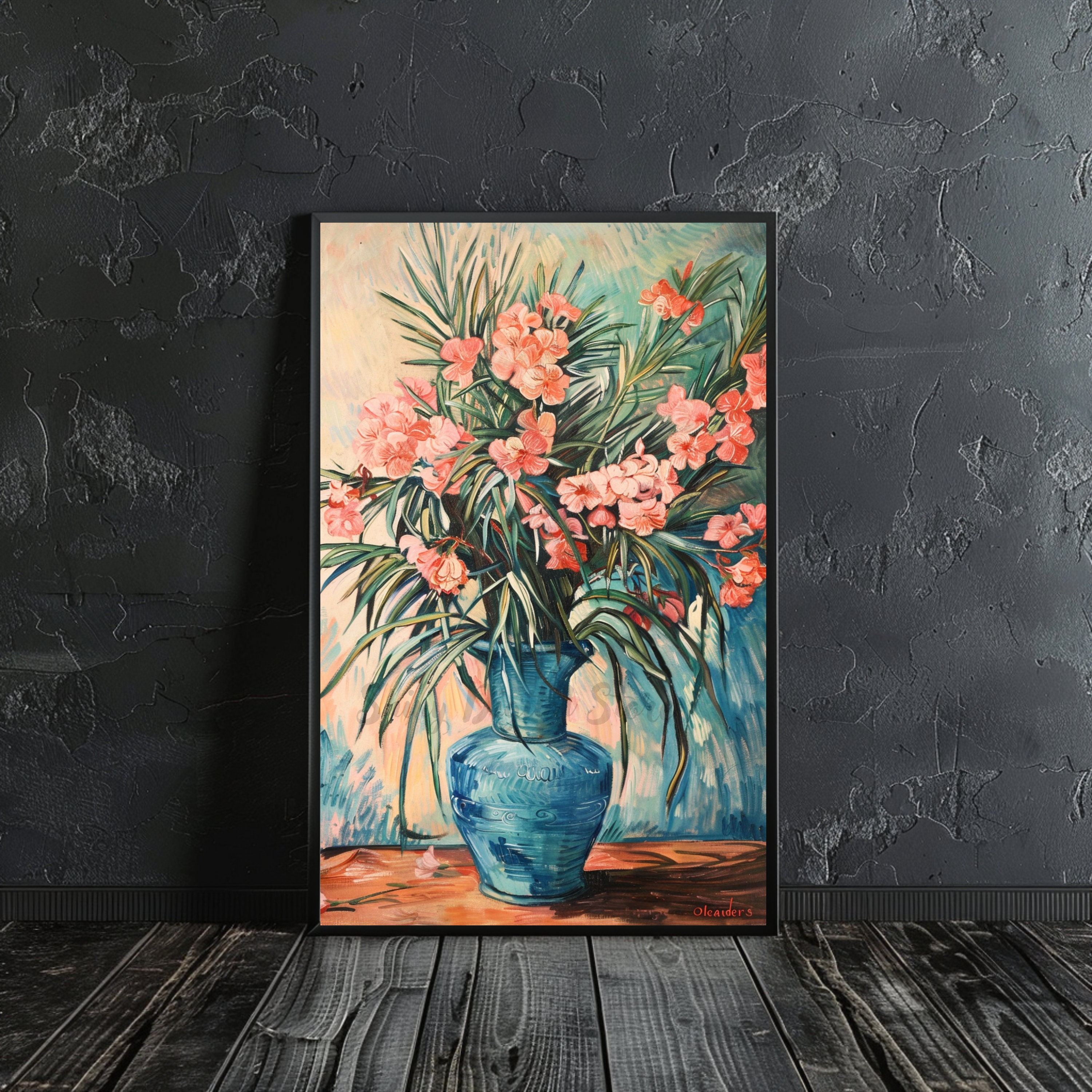 Vincent Van Gogh oleanders Printable Famous Art Prints. Instant ...