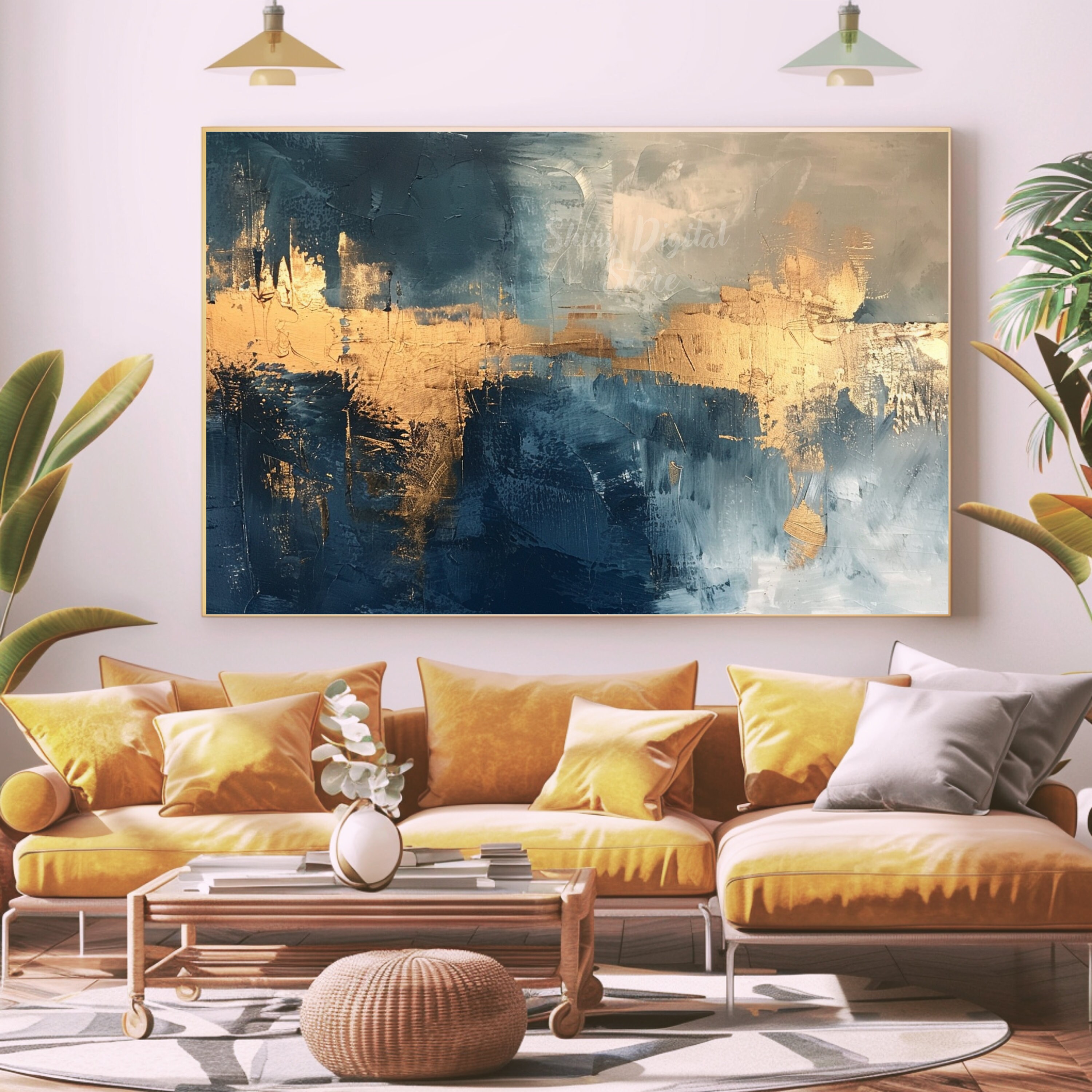 Texture Frame Tv Art Samsung Frame TV Art Modern Abstract Oil Painting ...