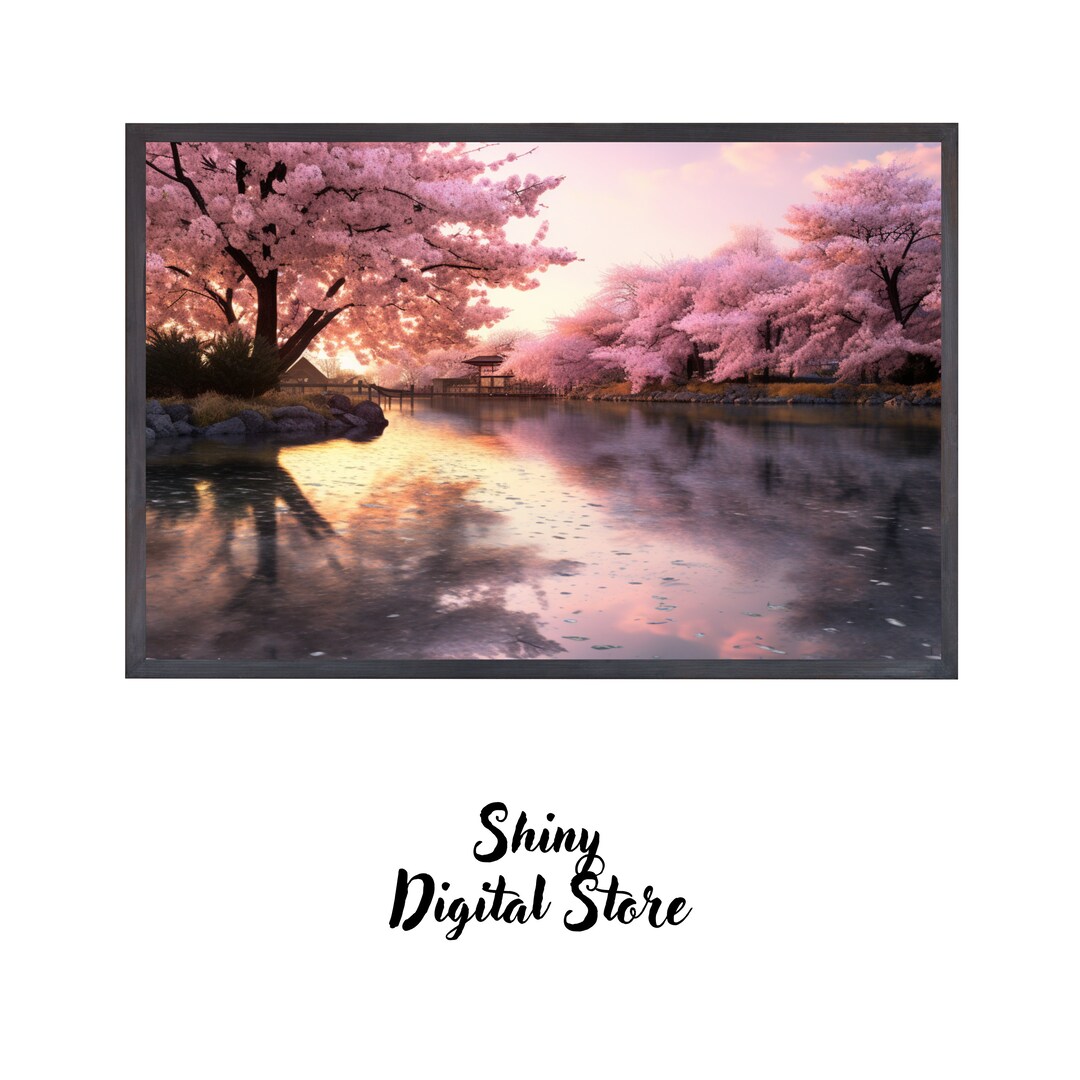 Frame Tv Japan, Japanese Wall Art Framed ,japanese Art Work, Japanese ...