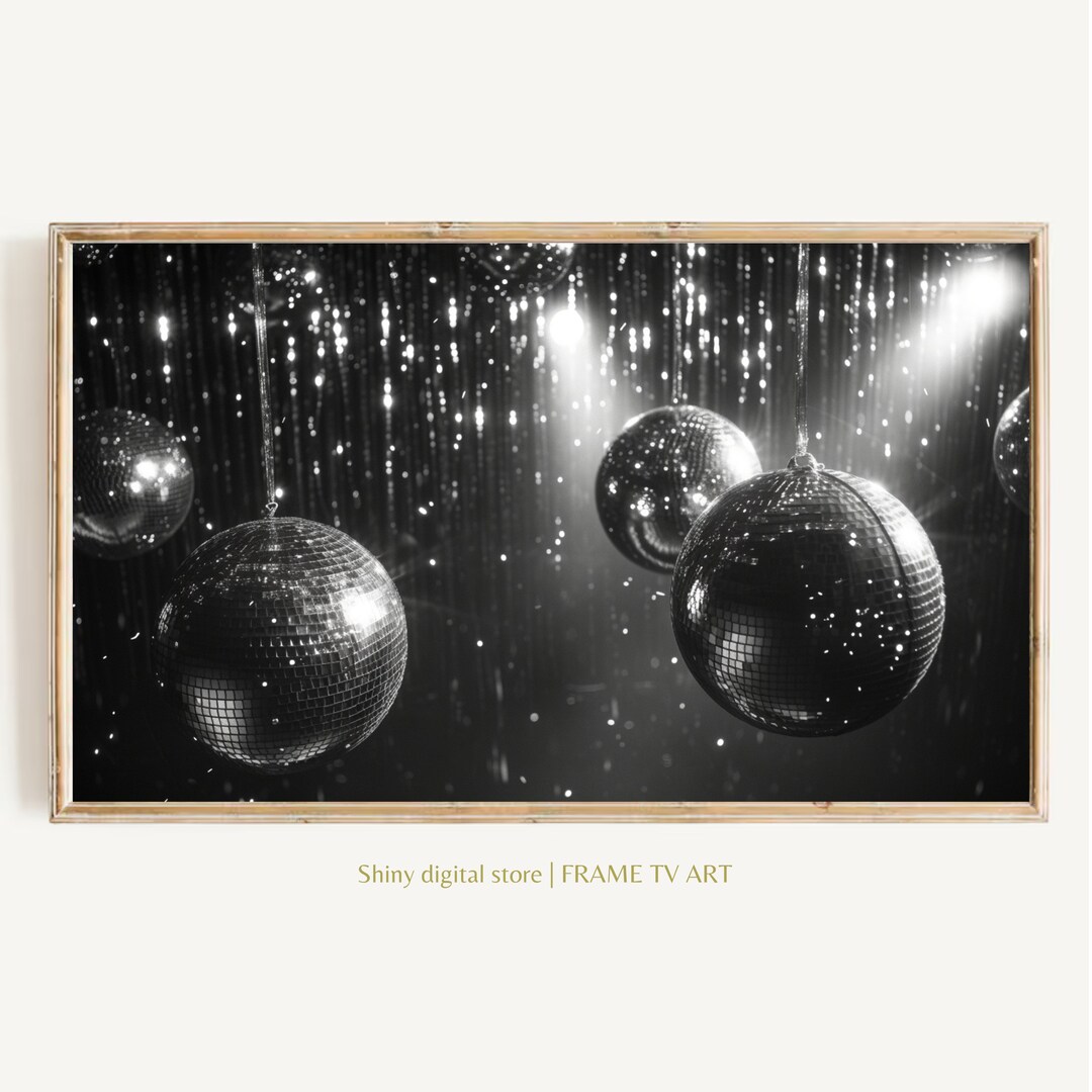 Happy Birthday Picture Frame, Disco Balls, Happy New Year, Celebration ...