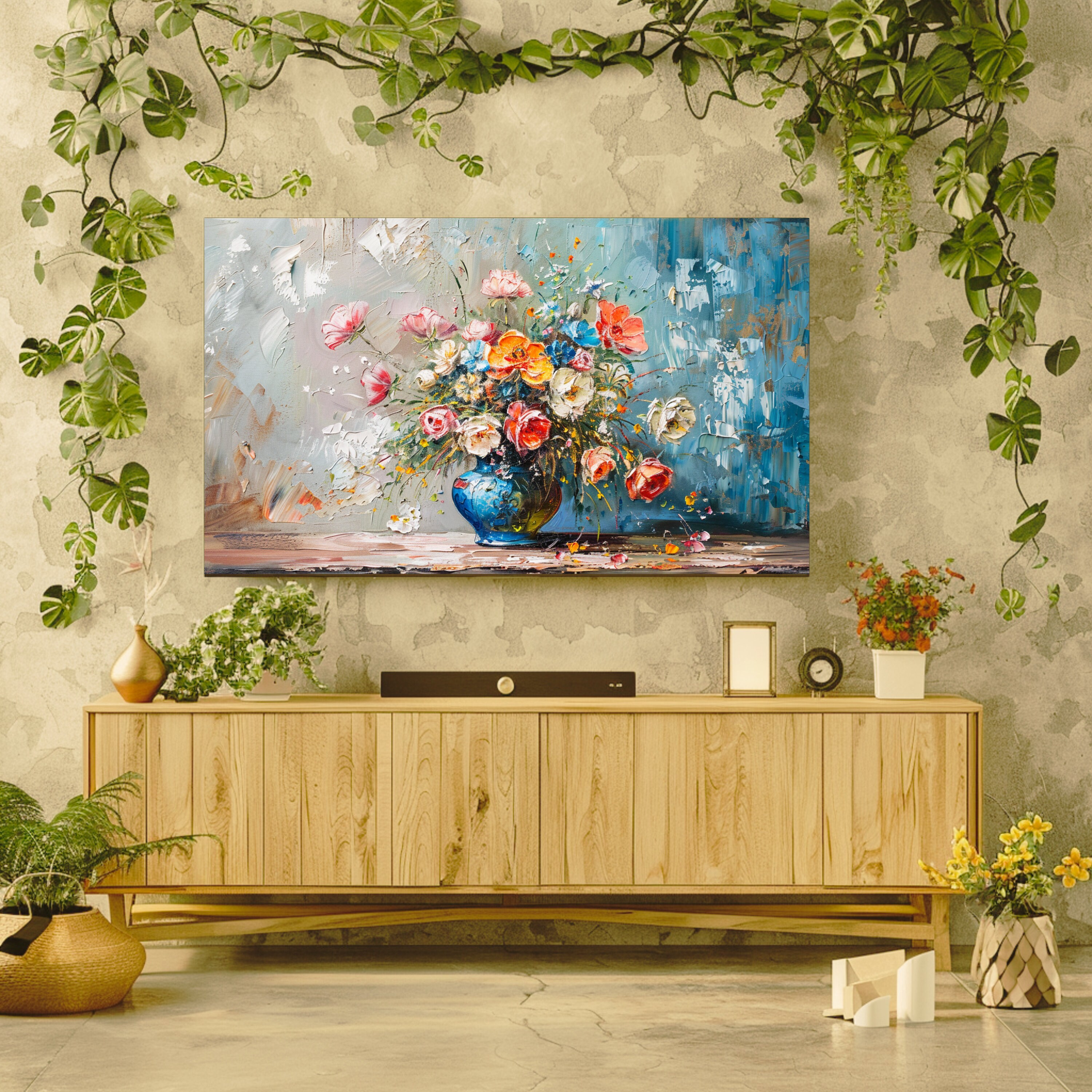 FRAME TV Art Mother's Day Roses Still Life, Samsung Frame Tv Art ...