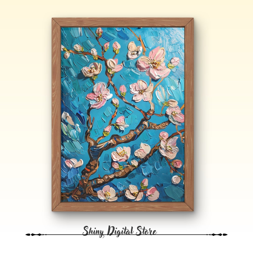 Almond Blossoms Van Gogh, Van Gogh Flower, Vincent Van Gogh, Van Gogh ...