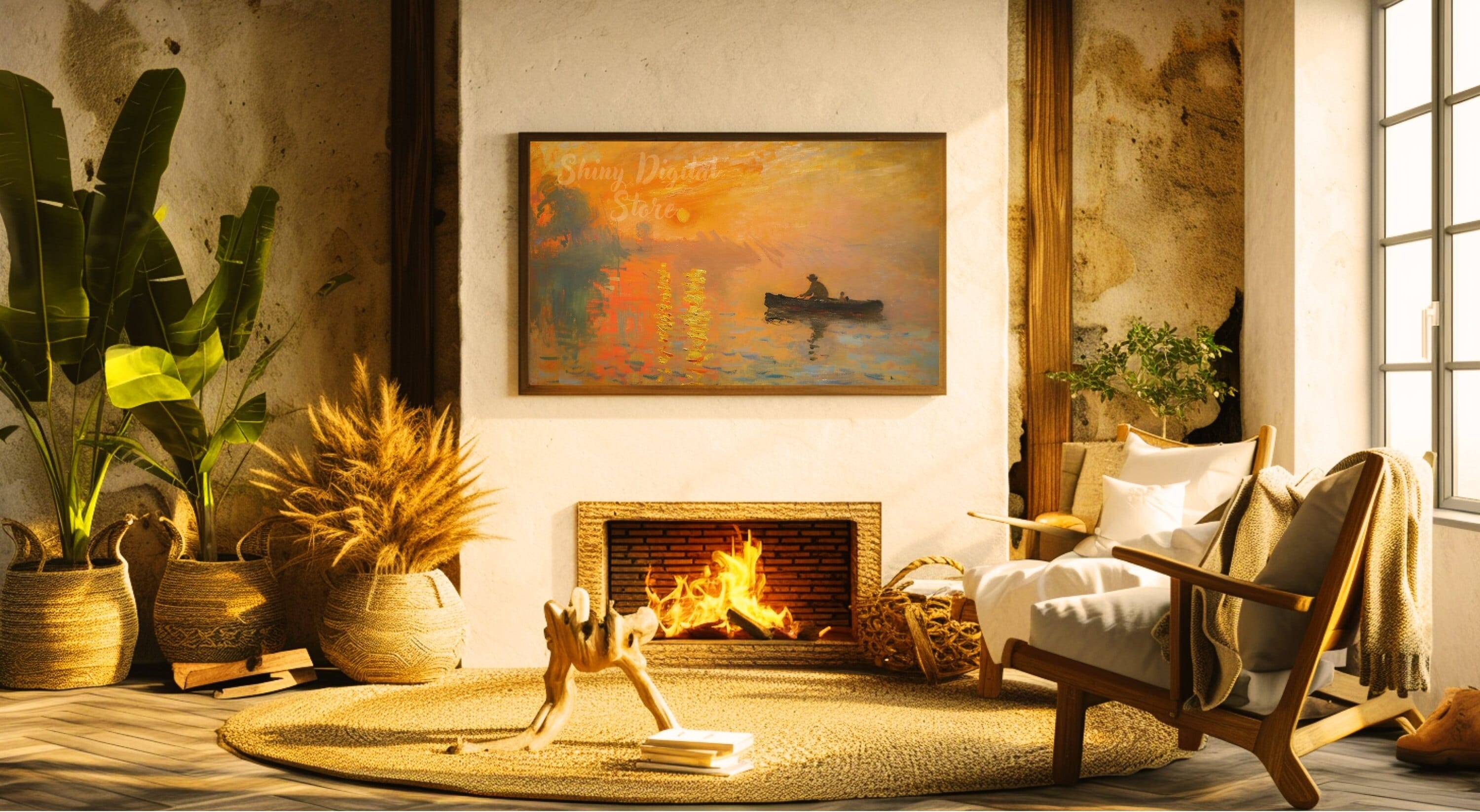 Picture Frame Bundles, Monet Art Collection 200 Digital Paintings ...