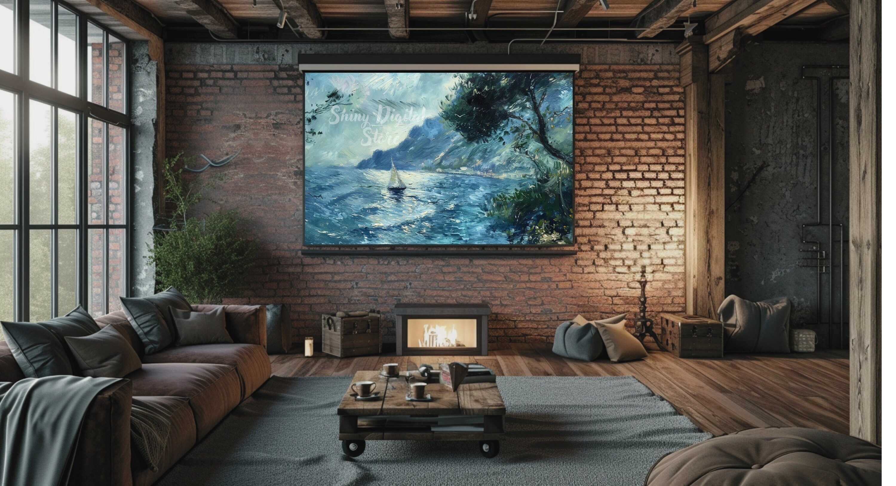 Picture Frame Bundles, Monet Art Collection 200 Digital Paintings ...