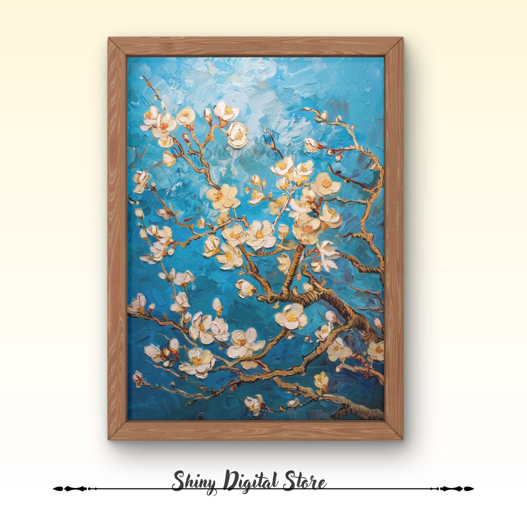 Vincent Van Gogh Almond Blossom Printable Famous Art Prints. Instant ...