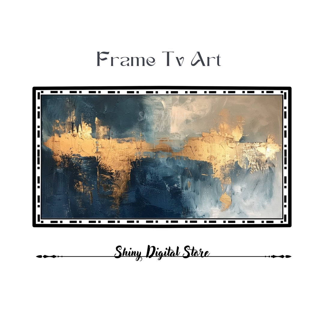 Texture Frame Tv Art Samsung Frame TV Art Modern Abstract Oil Painting ...