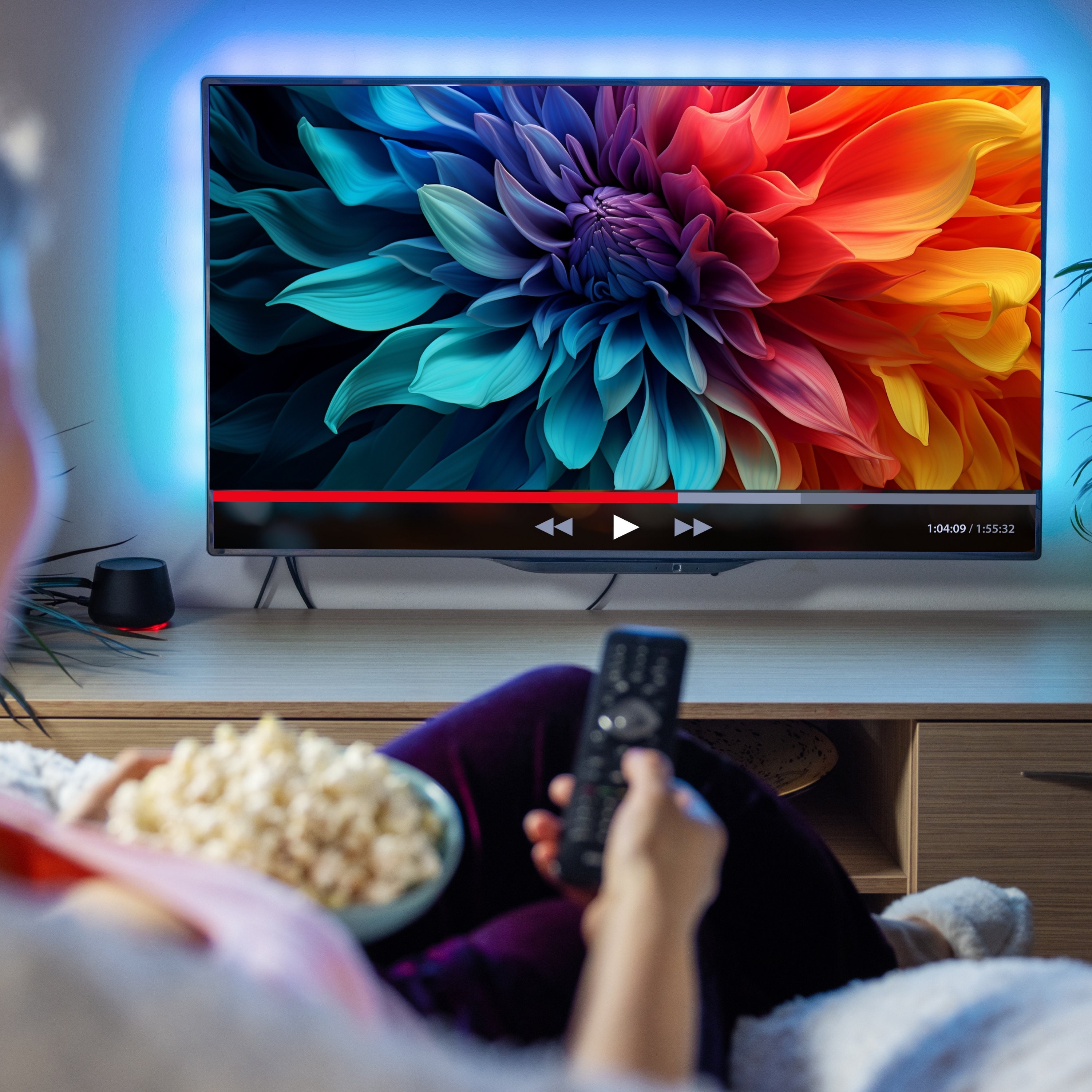 Abstract Flower Art for Frame TV Frame Tv Art Modern Frame Tv Art Work ...