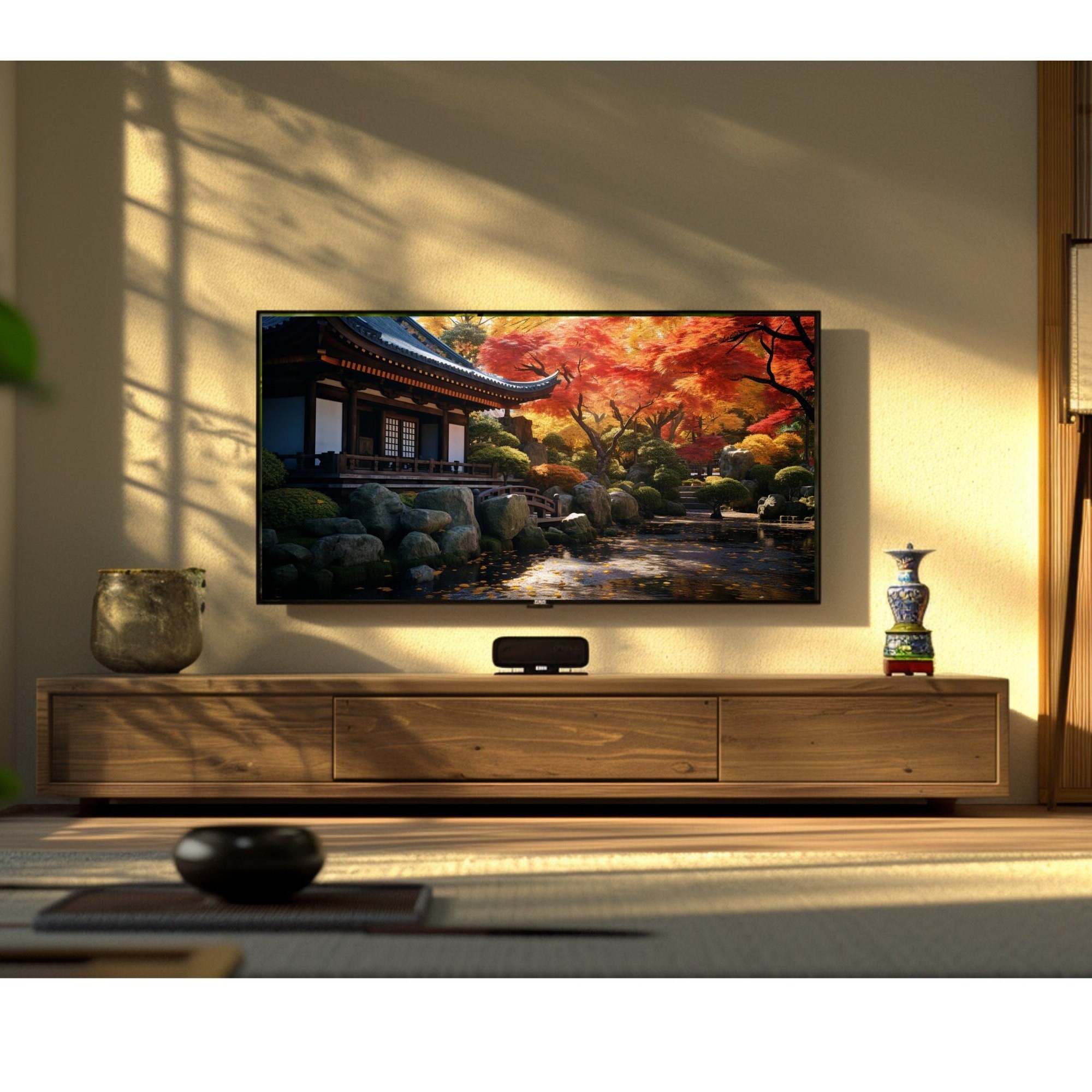 Frame Japan Art Kyoto Tradition Display japan Frames Tv Tokyo Tech Gallery Digital Dawnload TV ...