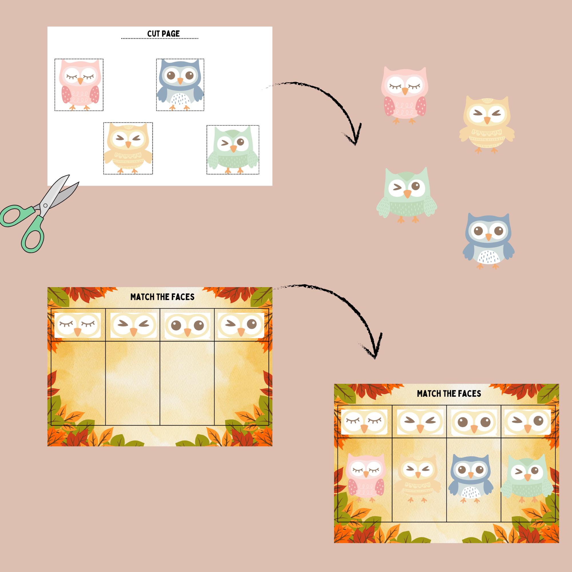 Fall Busy Book Printable. Toddler Learning Binder. Preschool Montessori ...