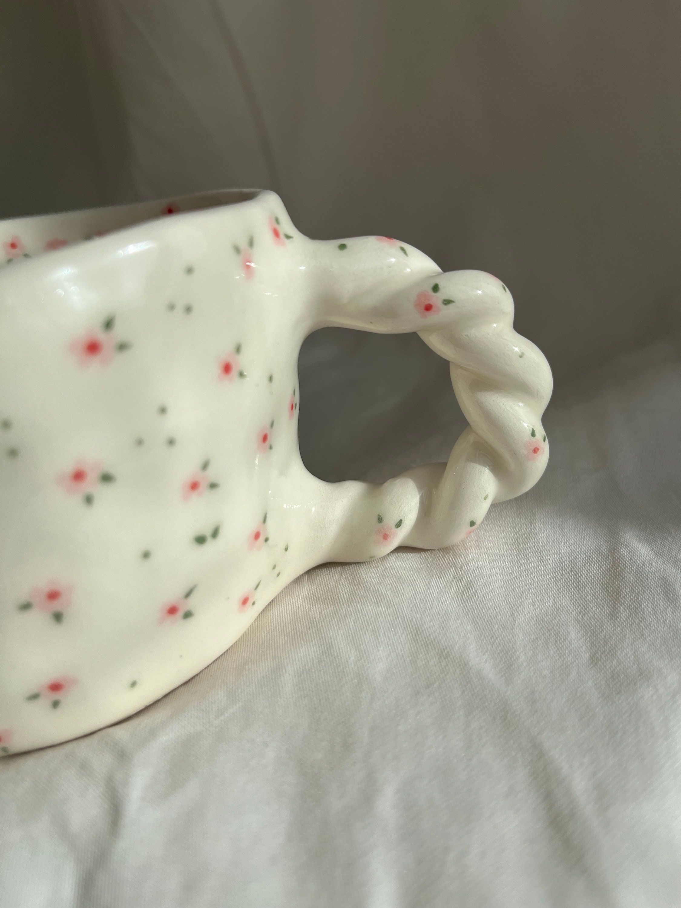 Spring Mug handmade Ceramic Mug, Coffee Cup, Gift for Her, Handmade ...