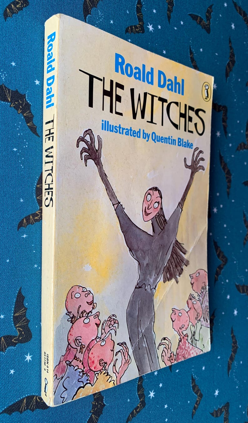 The Witches by Roald Dahl - Etsy UK