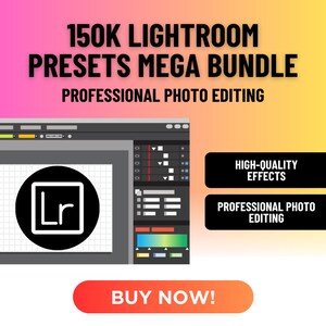 50K Lightroom Presets Mega Bundle Professional Photo Editing Photoshop Lightroom Photo Edit ...