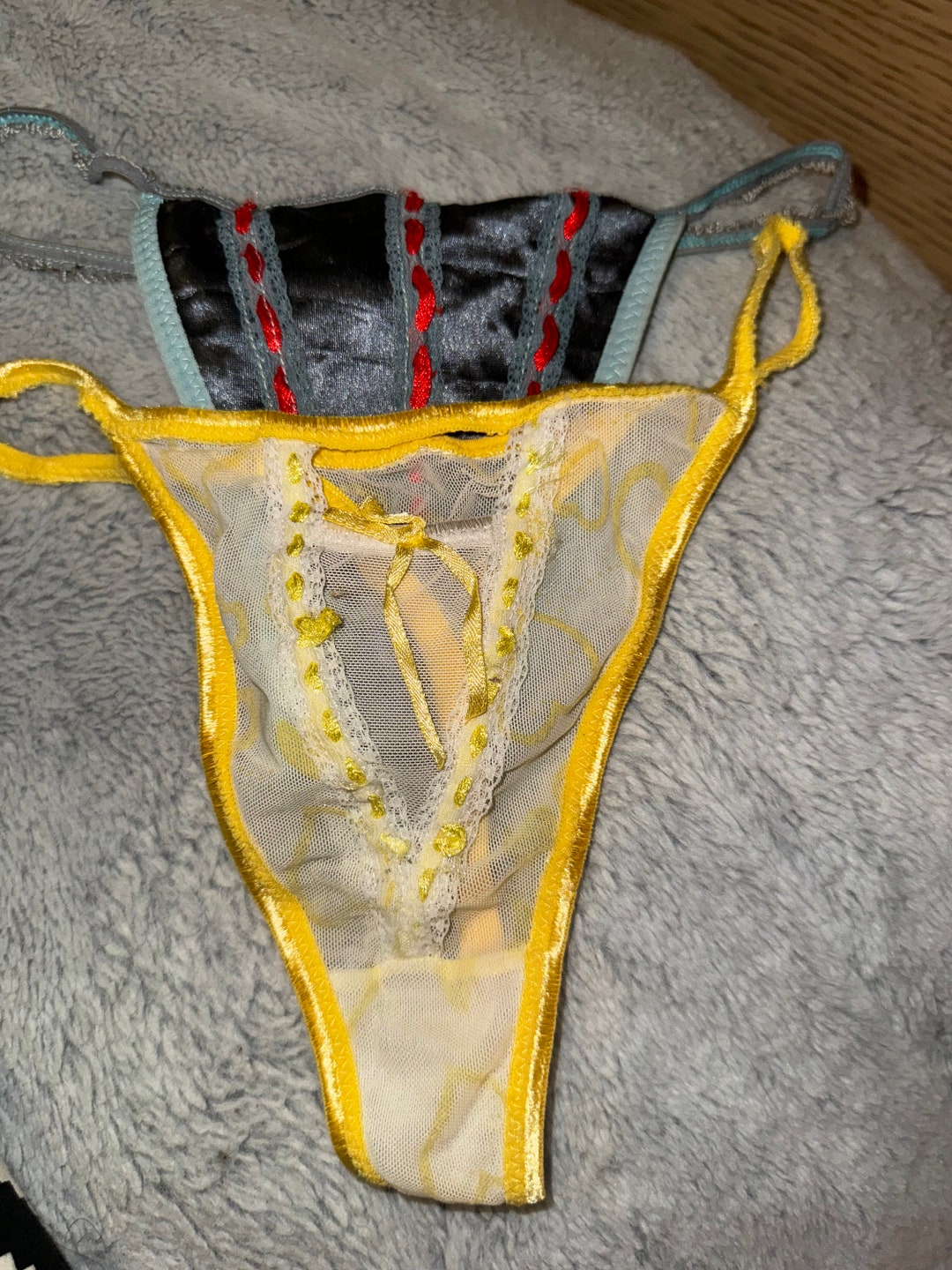 WELL WORN USED Smelly Thongs and Pantiesunderwear - Etsy
