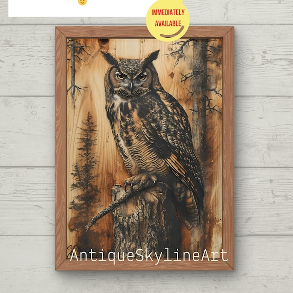 Pyrography Wall Art - Etsy