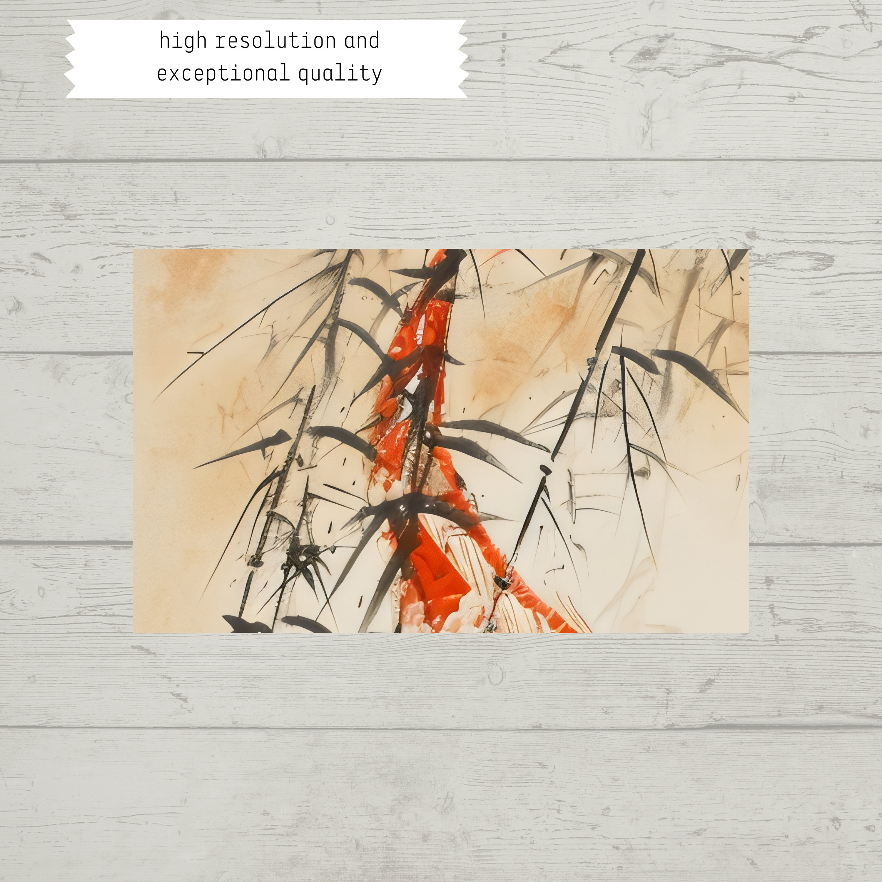 Printable Koi Fish Ink Wash Painting, Printable Japanese Wall Art ...
