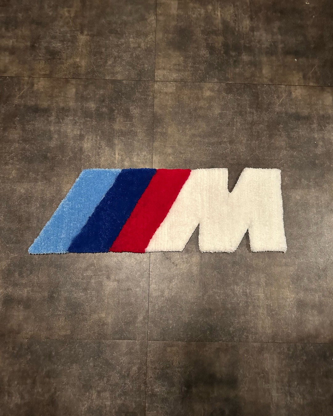 BMW MOTORSPORT Rug Bmw M Power Tufted Rug Garage Decoration Man Cave ...
