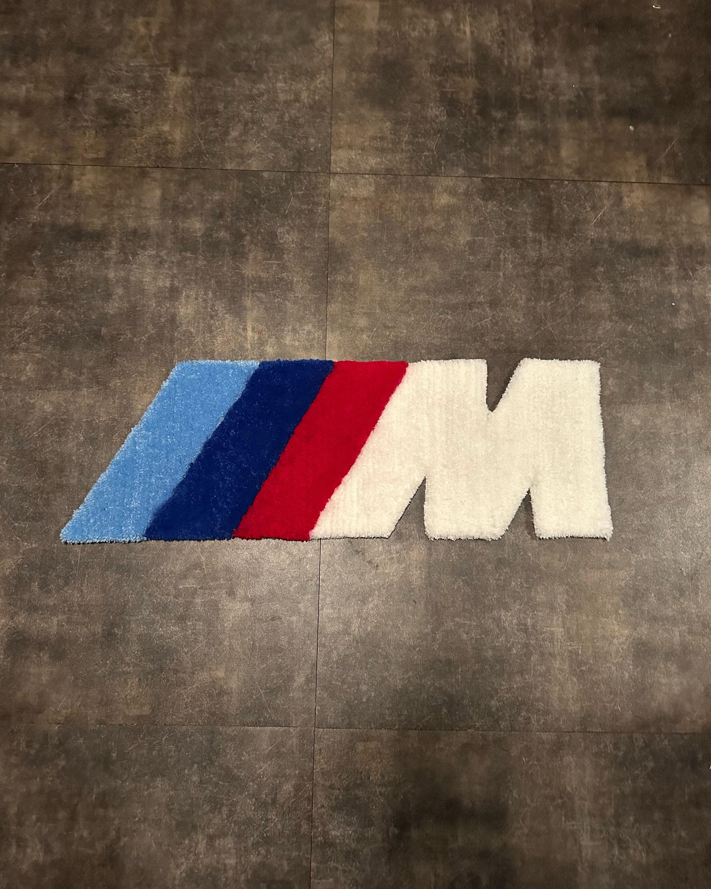 BMW MOTORSPORT Rug Bmw M Power Tufted Rug Garage Decoration Man Cave ...