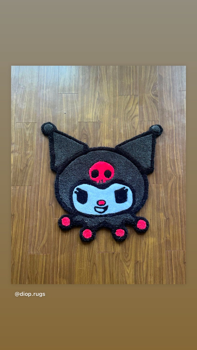 Sanrio Rug Cartoon Character Tufted Design Rugs Customized Anime Rug ...
