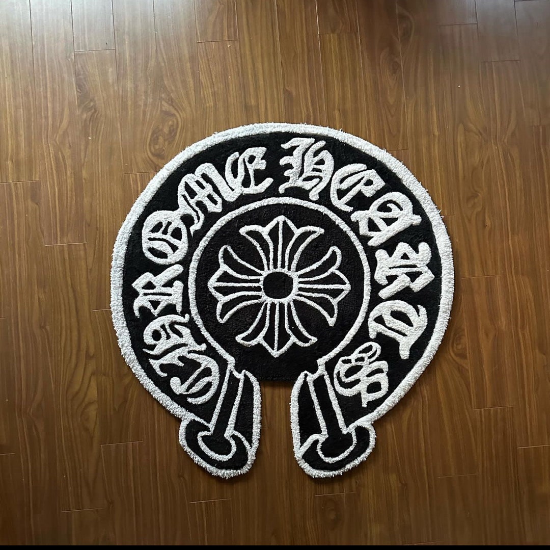 Chrome Heart Rug Hypebeast Tufted Rug Streetwear Home Decor Custom ...