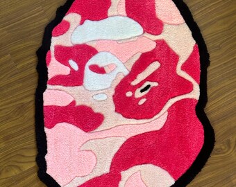 CDG Heart Rug Hypebeast Tufted Rug Streetwear Home Decor Custom Tufted ...