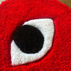CDG Heart Rug Hypebeast Tufted Rug Streetwear Home Decor Custom Tufted ...